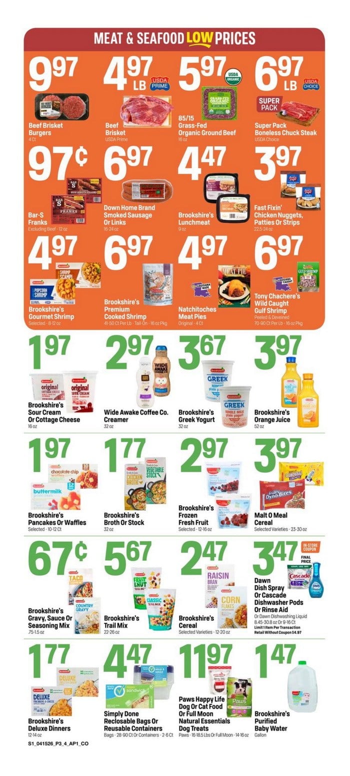 Super 1 Foods Weekly Ad Apr 15 – Apr 21, 2026