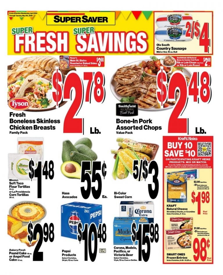 Super Saver Weekly Ad Apr 29 – May 05, 2026