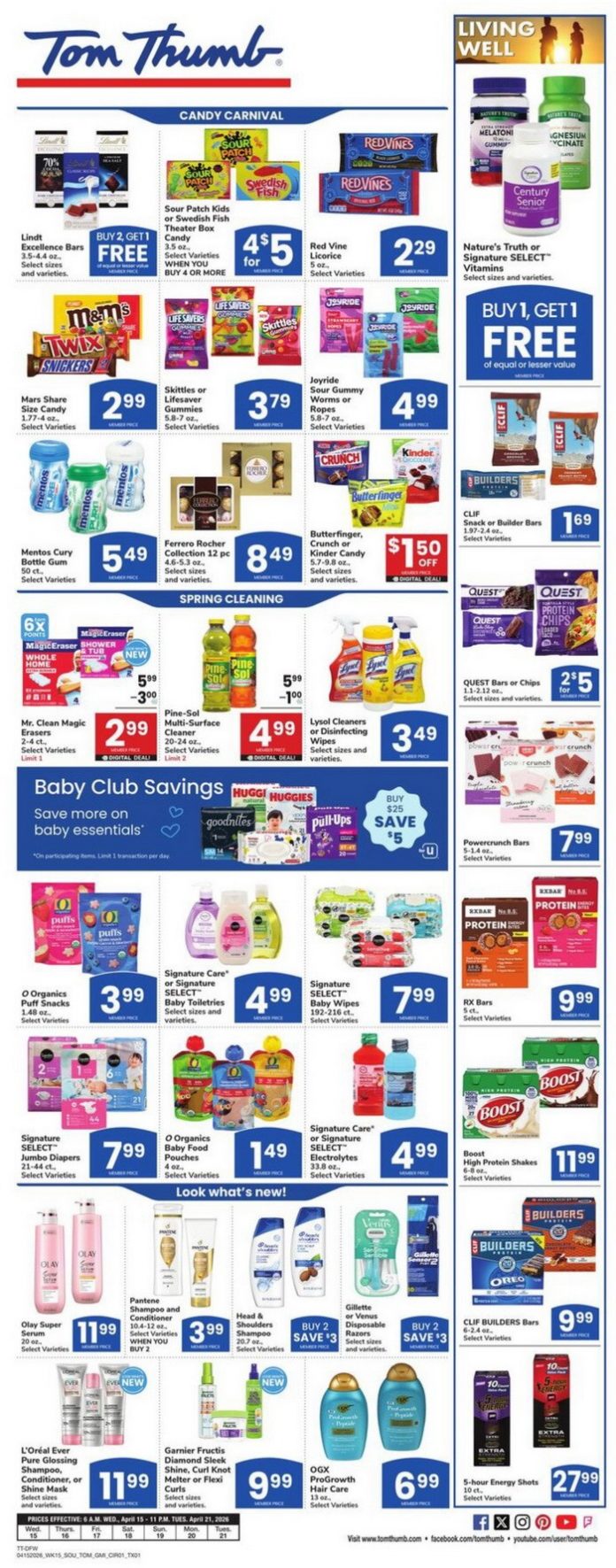 Tom Thumb Weekly Ad Apr 15 – Apr 21, 2026