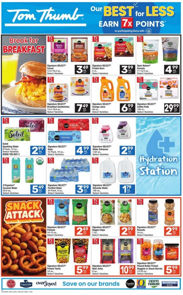 Tom Thumb Weekly Ad Apr 15 – Apr 21, 2026