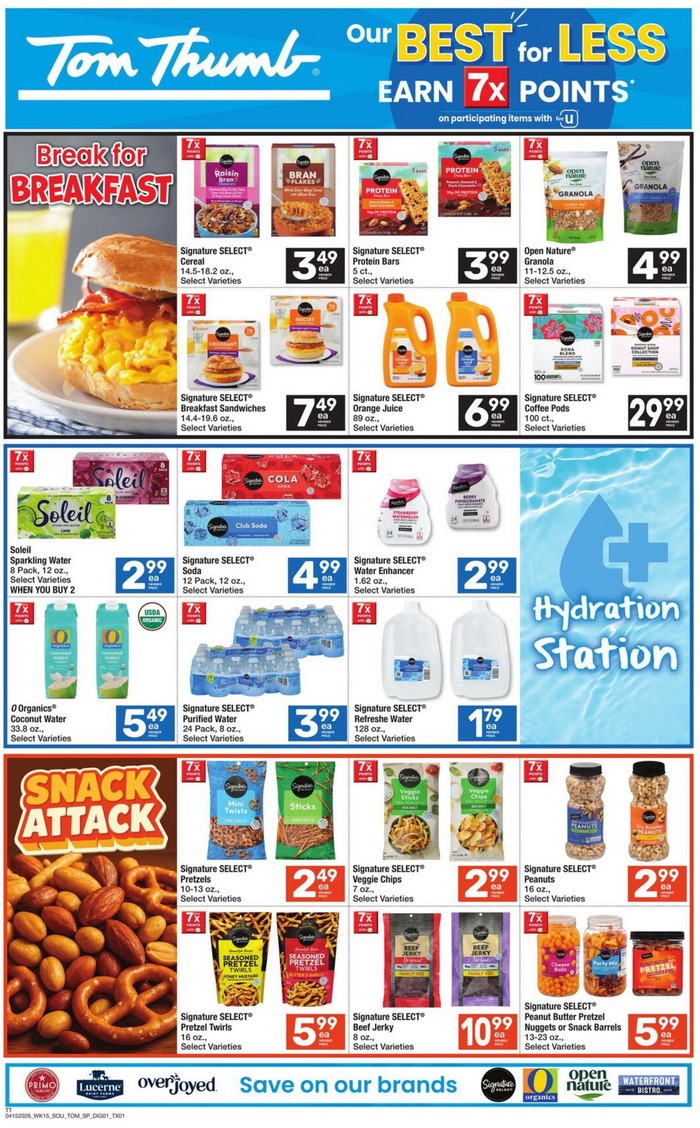 Tom Thumb Weekly Ad Apr 15 – Apr 21, 2026
