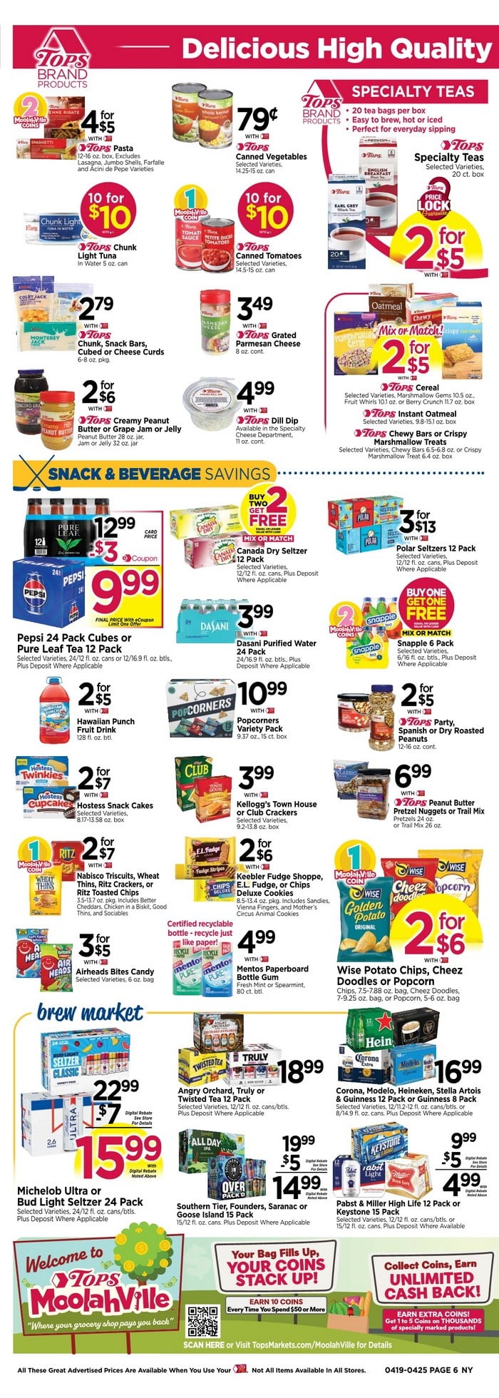 Tops Weekly Ad Apr 19 – Apr 25, 2026