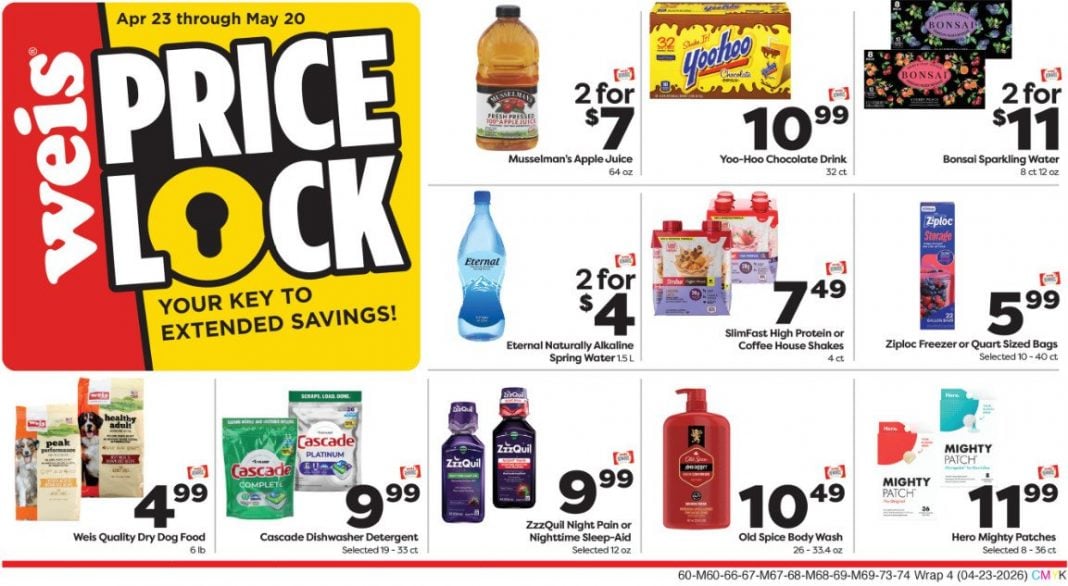 Weis Markets Weekly Ad Apr 23 – Apr 29, 2026