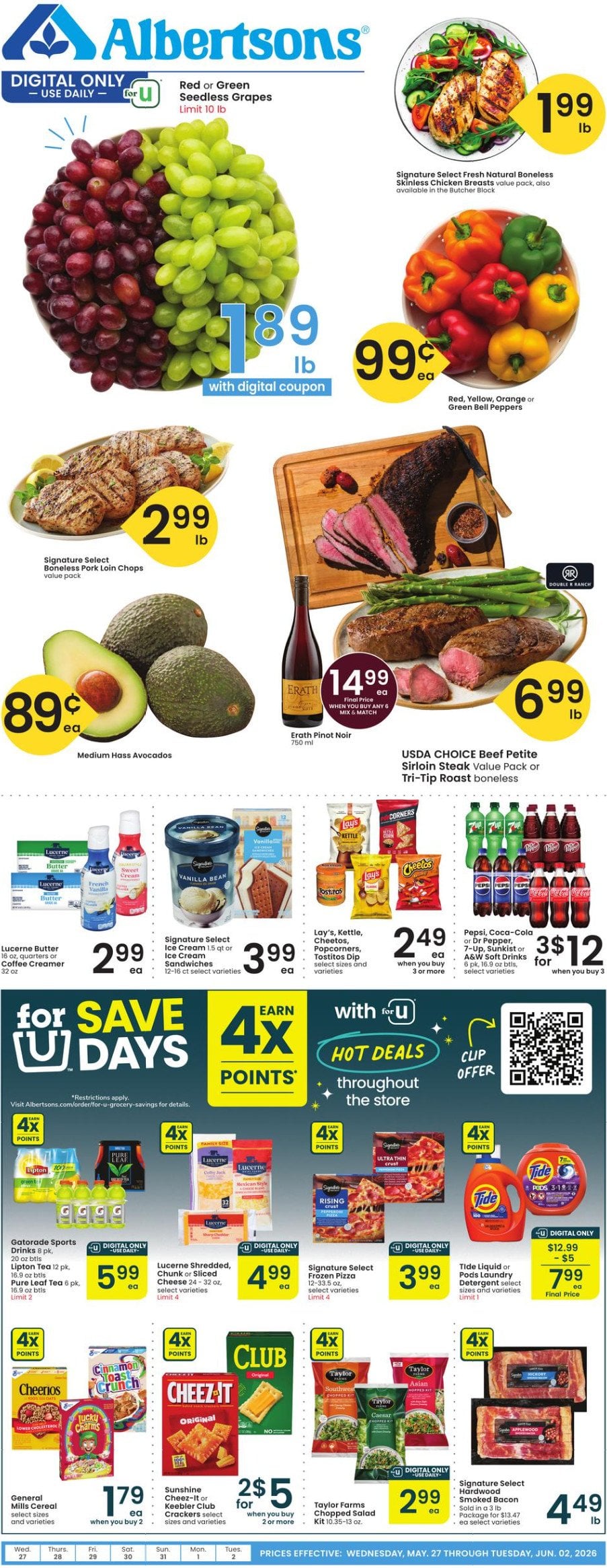 Albertsons Weekly Ad May 27 – Jun 02, 2026