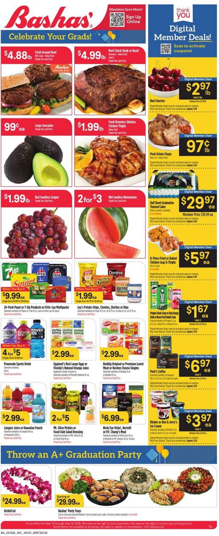 Bashas Weekly Ad May 13 – May 19, 2026
