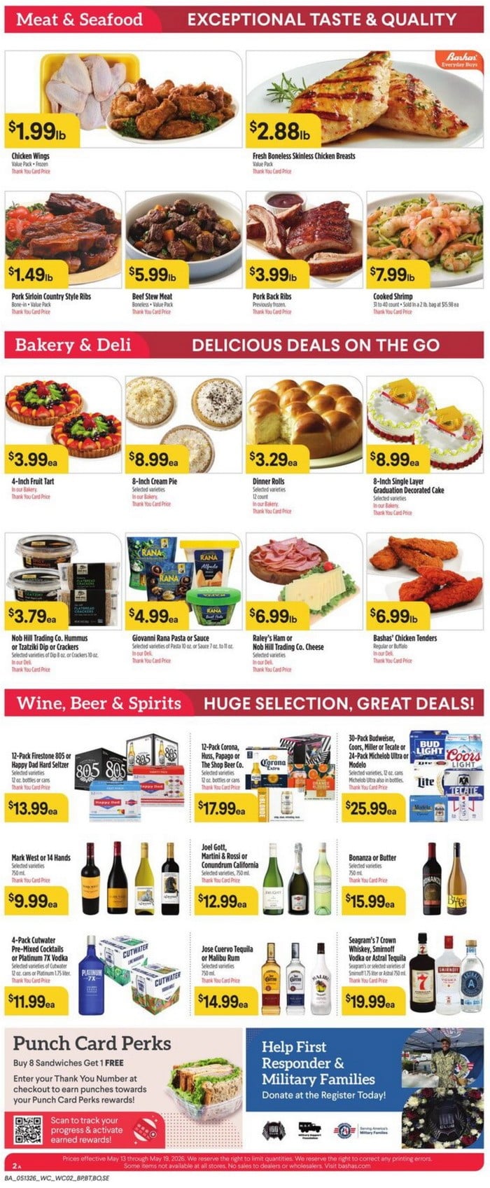 Bashas Weekly Ad May 13 – May 19, 2026