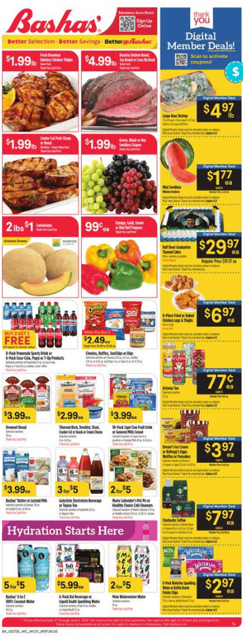 Bashas Weekly Ad May 27 – Jun 02, 2026