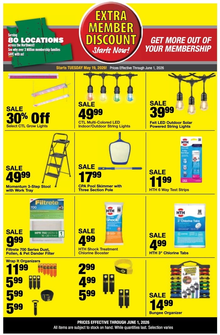 Bi-Mart Extra Member Discount Sale May 19 – Jun 01, 2026