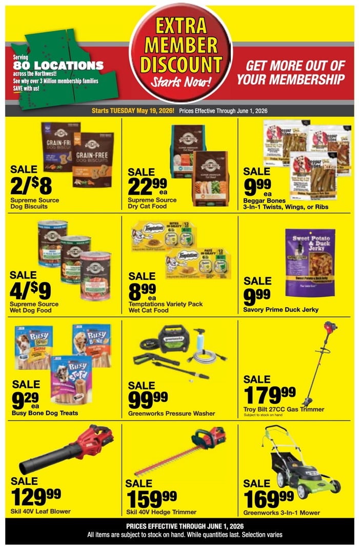 Bi-Mart Extra Member Discount Sale May 19 – Jun 01, 2026