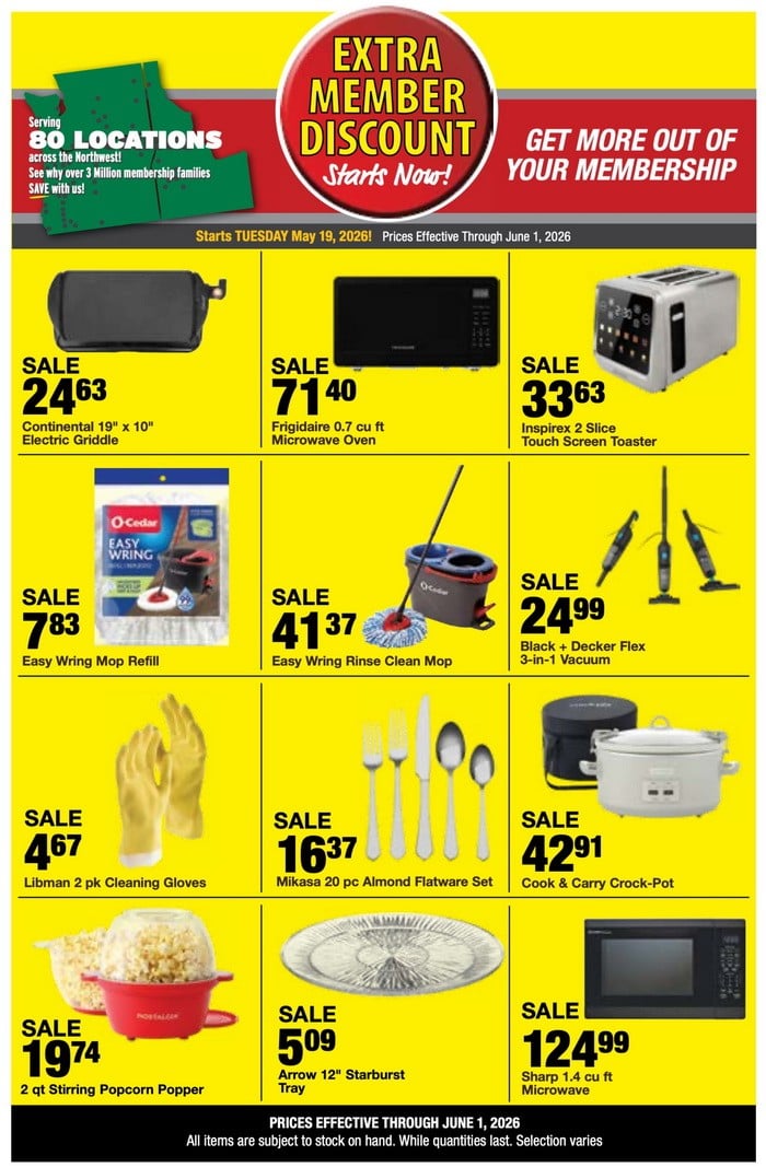 Bi-Mart Extra Member Discount Sale May 19 – Jun 01, 2026