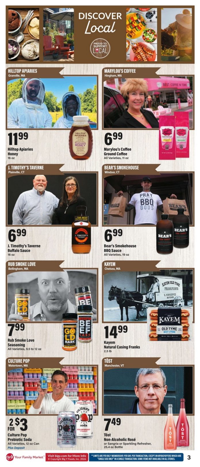 Big Y Weekly Ad May 07 – May 13, 2026 (Mother's Day Promotion Included)