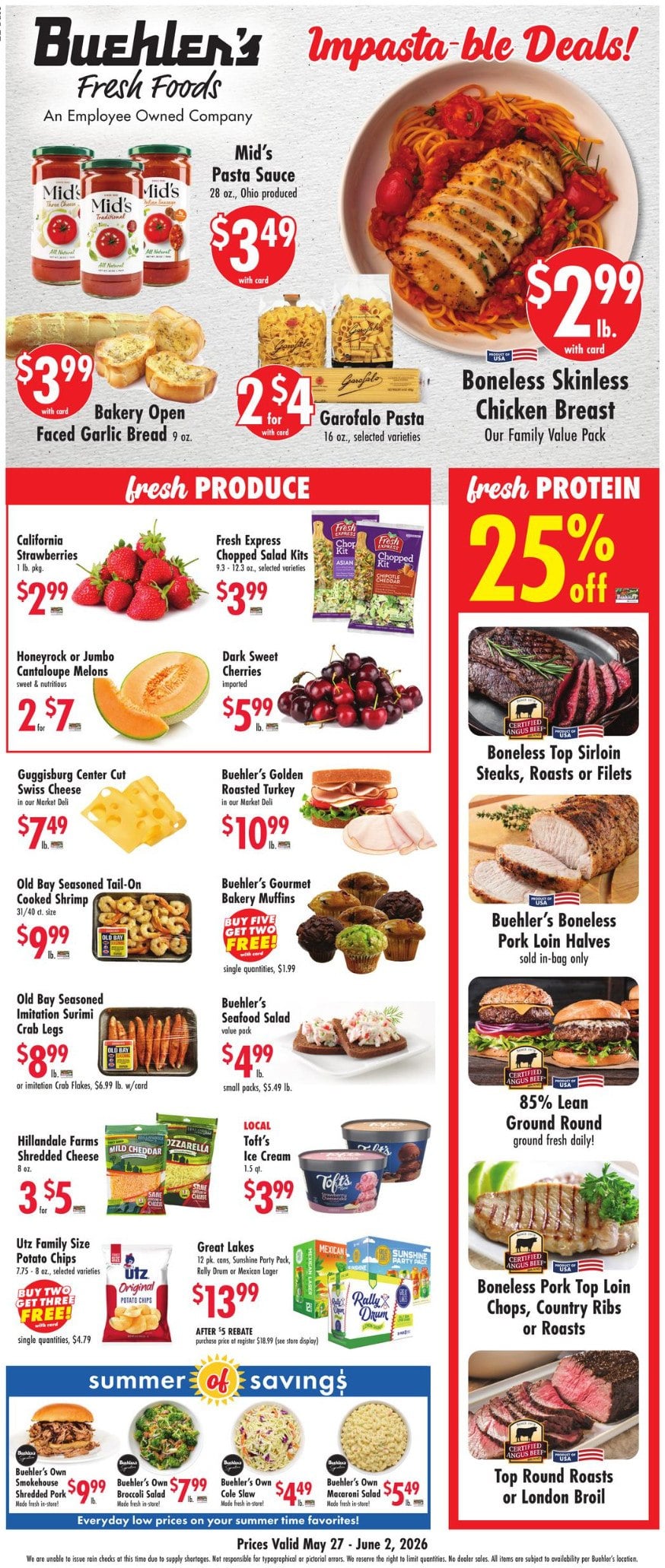 Buehler's Weekly Ad May 27 – Jun 02, 2026