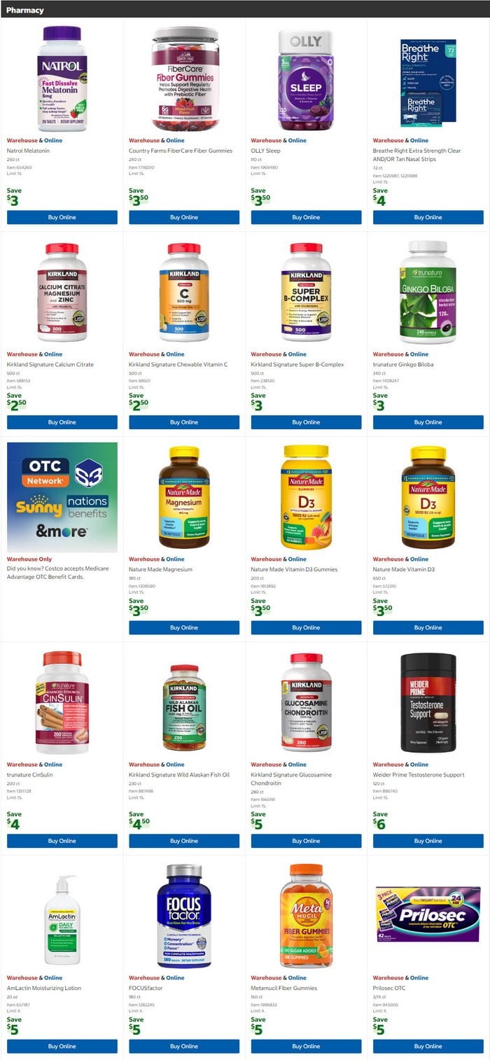 Costco Member-Only Savings May 11 – Jun 07, 2026