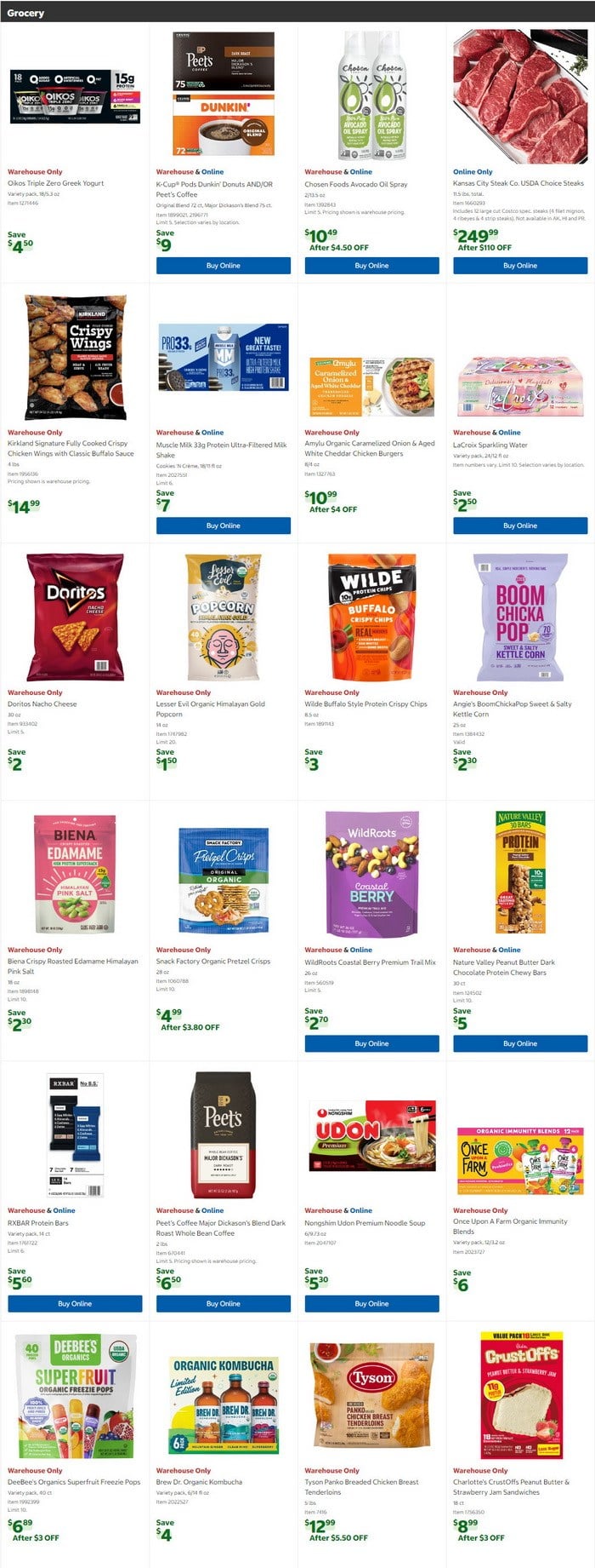 Costco Member-Only Savings May 11 – Jun 07, 2026