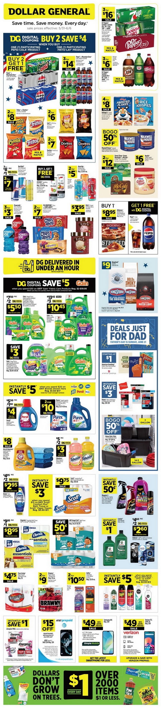 Dollar General Weekly Ad May 31– Jun 06, 2026 (Memorial Day Promotion ...