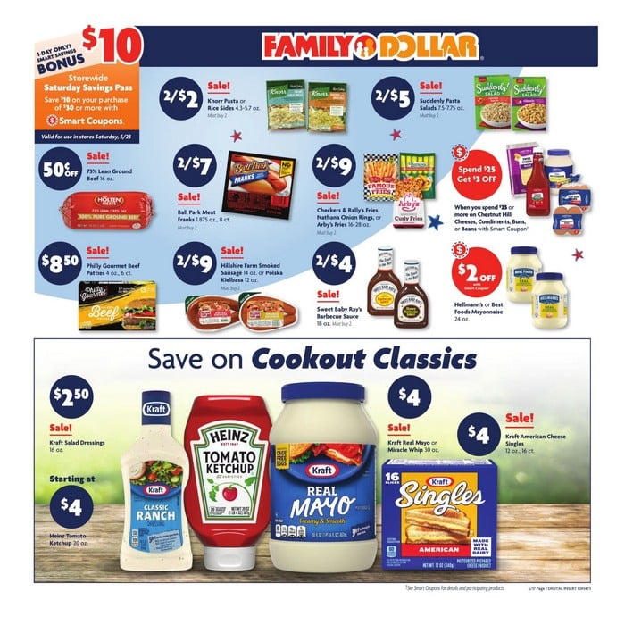 Family Dollar Weekly Ad May 17 – May 25, 2026 (Memorial Day Promotion ...