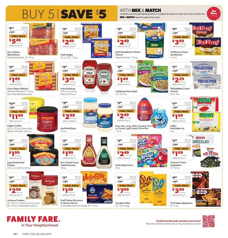 Family Fare Weekly Ad May 10 – May 16, 2026