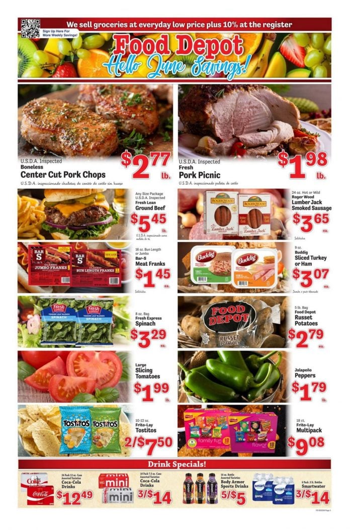 Food Depot Weekly Ad May 25 – May 31, 2026
