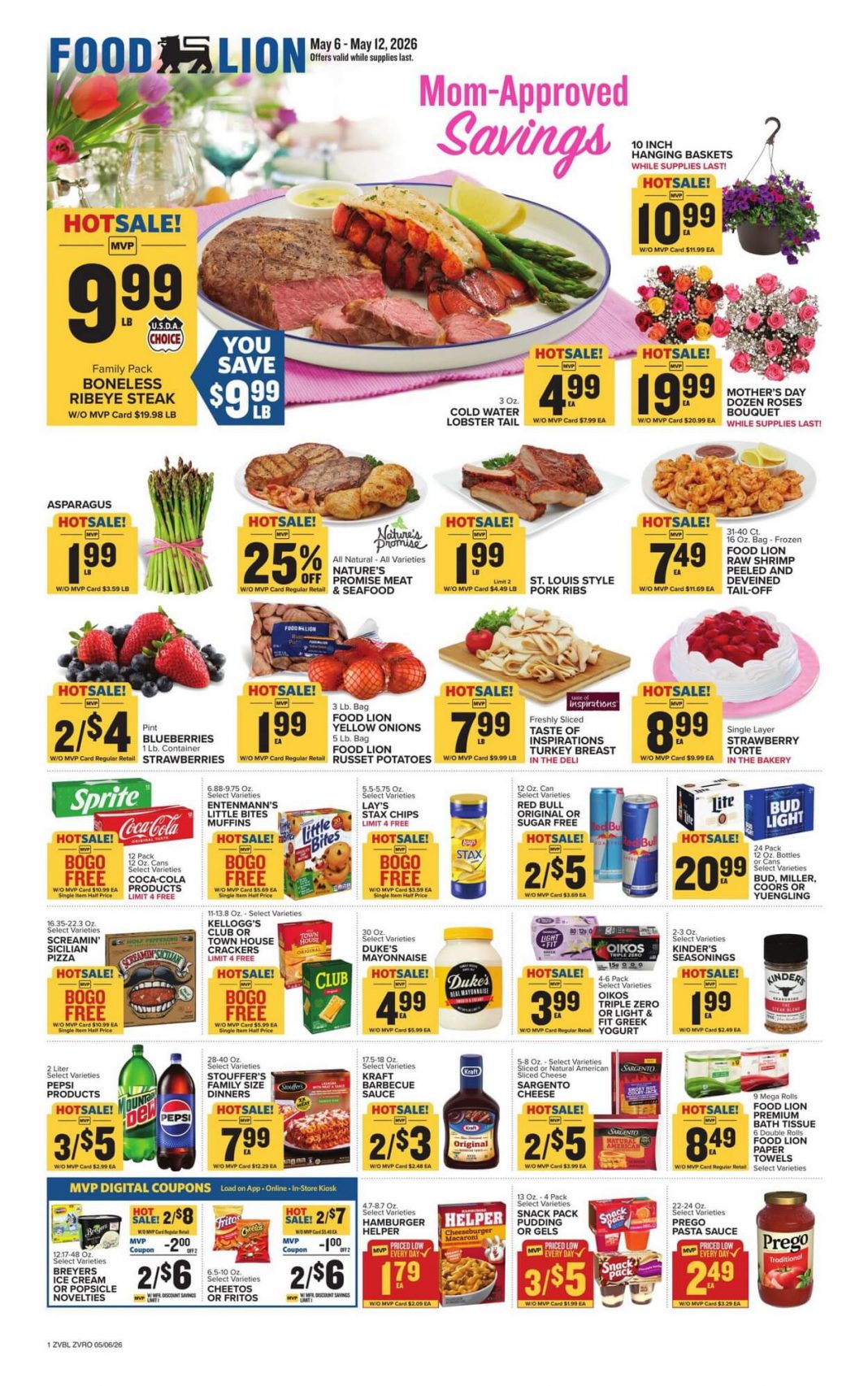 Food Lion Weekly Ad May 06 – May 12, 2026 (Mother's Day Promotion ...