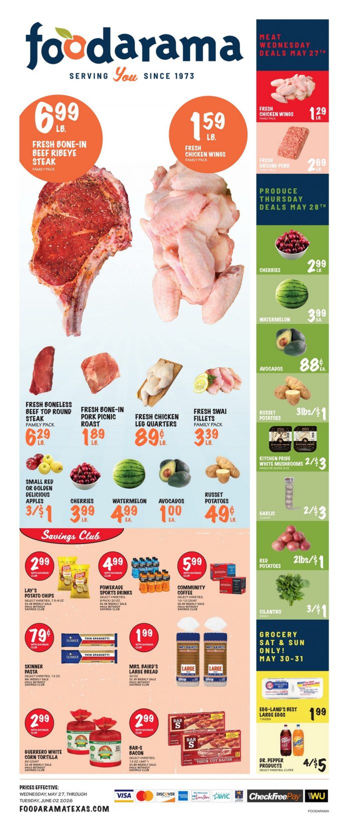 Foodarama Weekly Ad May 27 – Jun 02, 2026