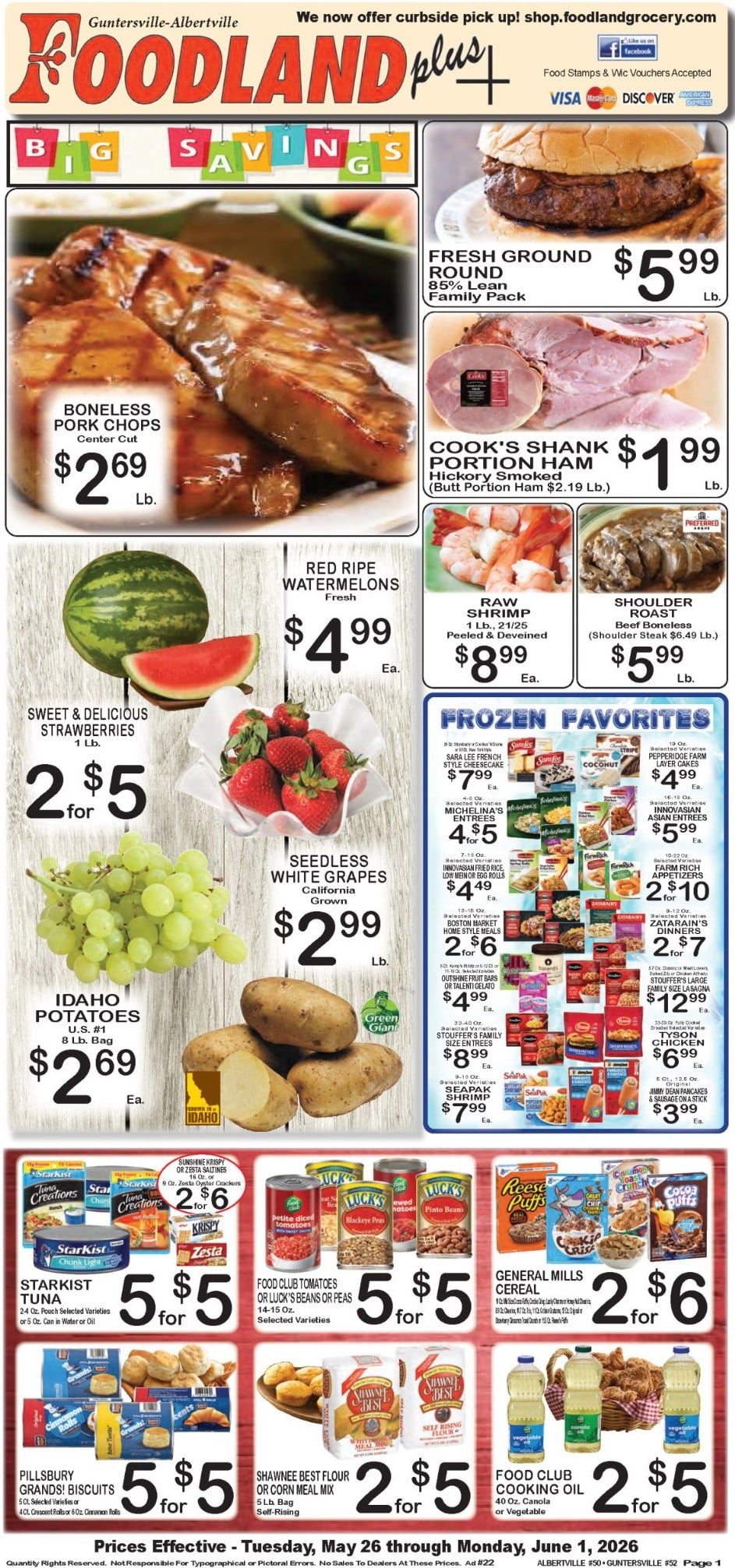 Foodland(US) Weekly Ad May 26 – Jun 01, 2026