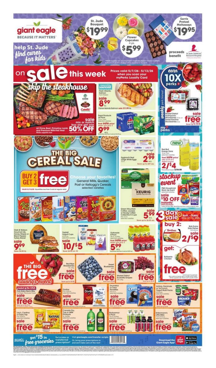 Giant Eagle Weekly Ad May 07 – May 13, 2026 (Mother's Day Promotion ...