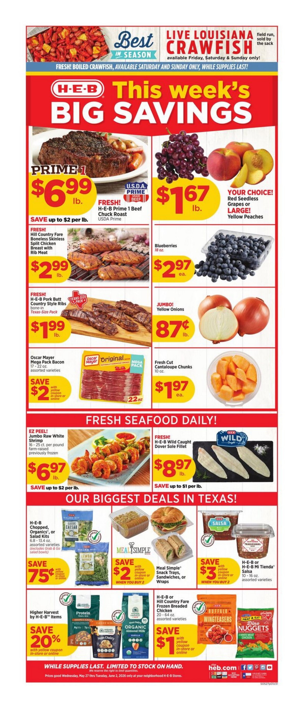 HEB Weekly Ad May 27 – Jun 02, 2026