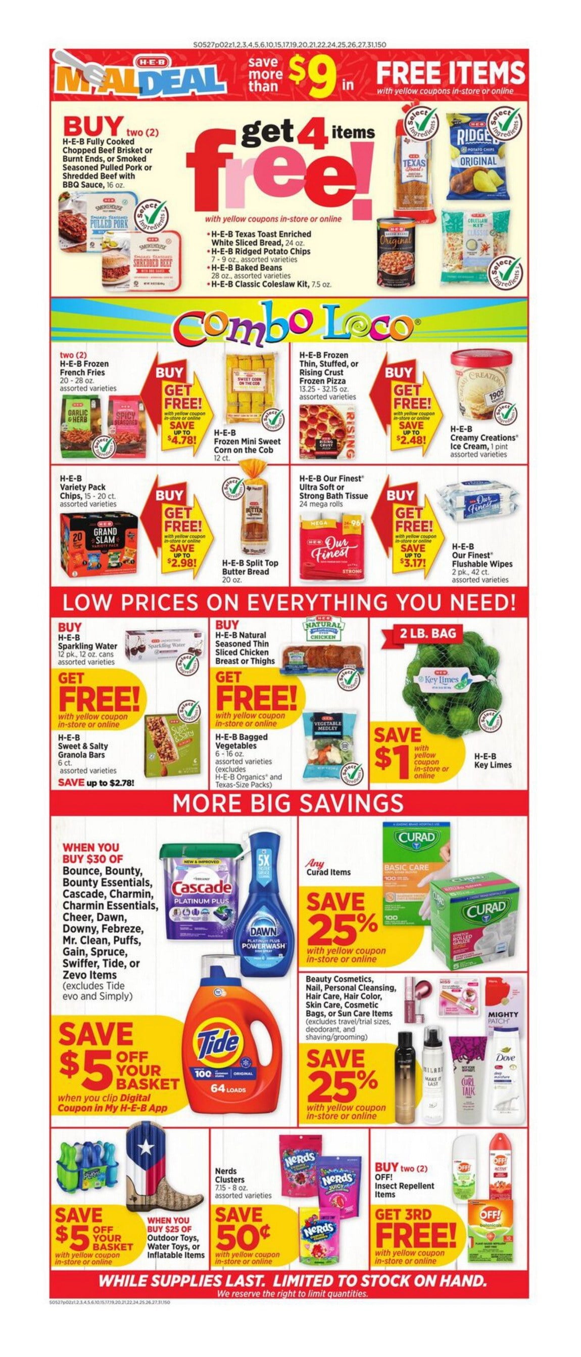 HEB Weekly Ad May 27 – Jun 02, 2026