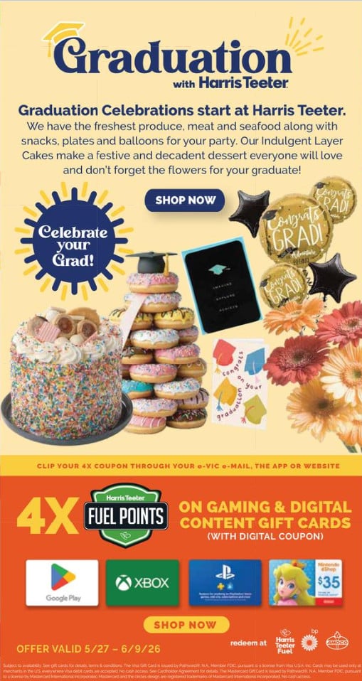 Harris Teeter Weekly Ad May 27 – Jun 02, 2026