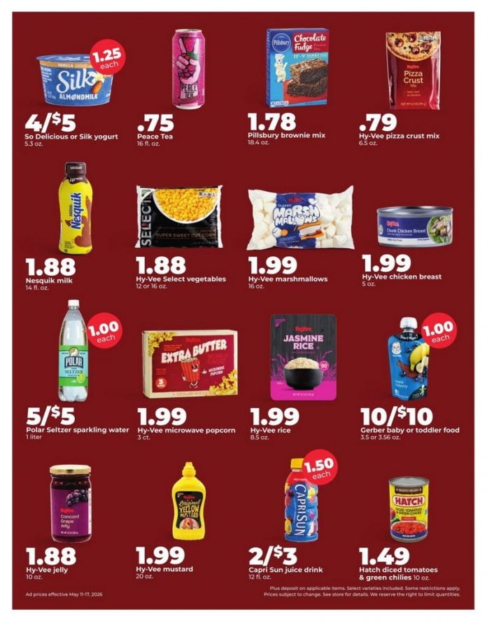 Hy-Vee Weekly Ad May 11 – May 17, 2026 (Memorial Day Promotion Included)