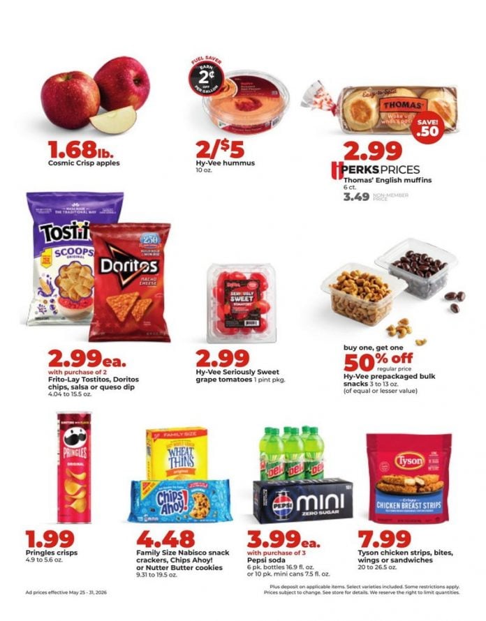 Hy-Vee Weekly Ad May 25 – May 31, 2026