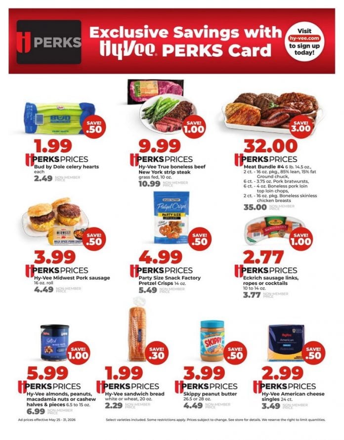 Hy-Vee Weekly Ad May 25 – May 31, 2026