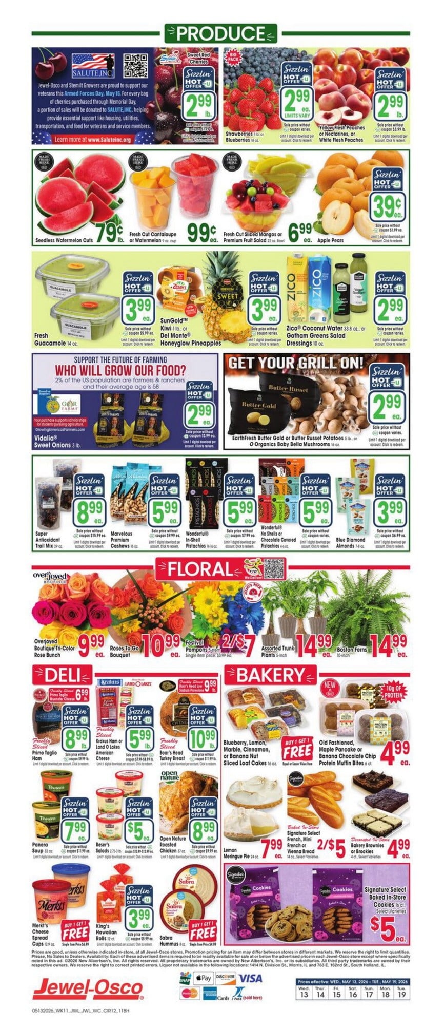 Jewel Osco Weekly Ad May 13 – May 19, 2026