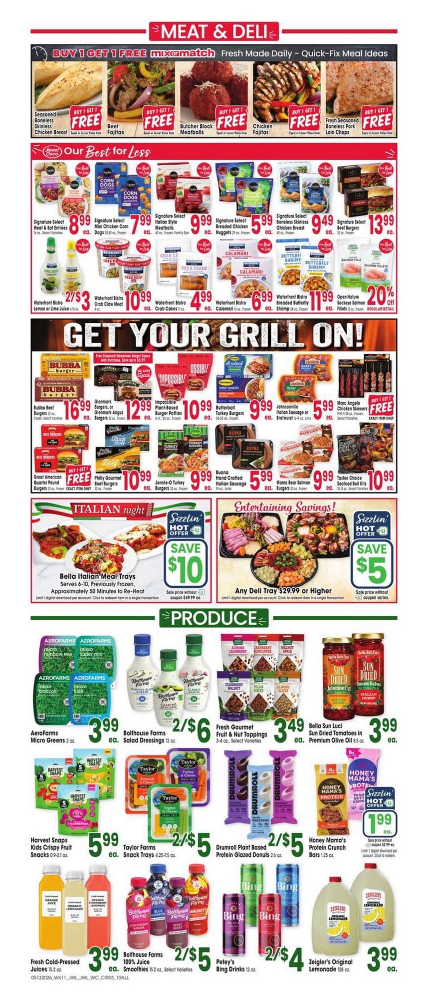 Jewel Osco Weekly Ad May 13 – May 19, 2026