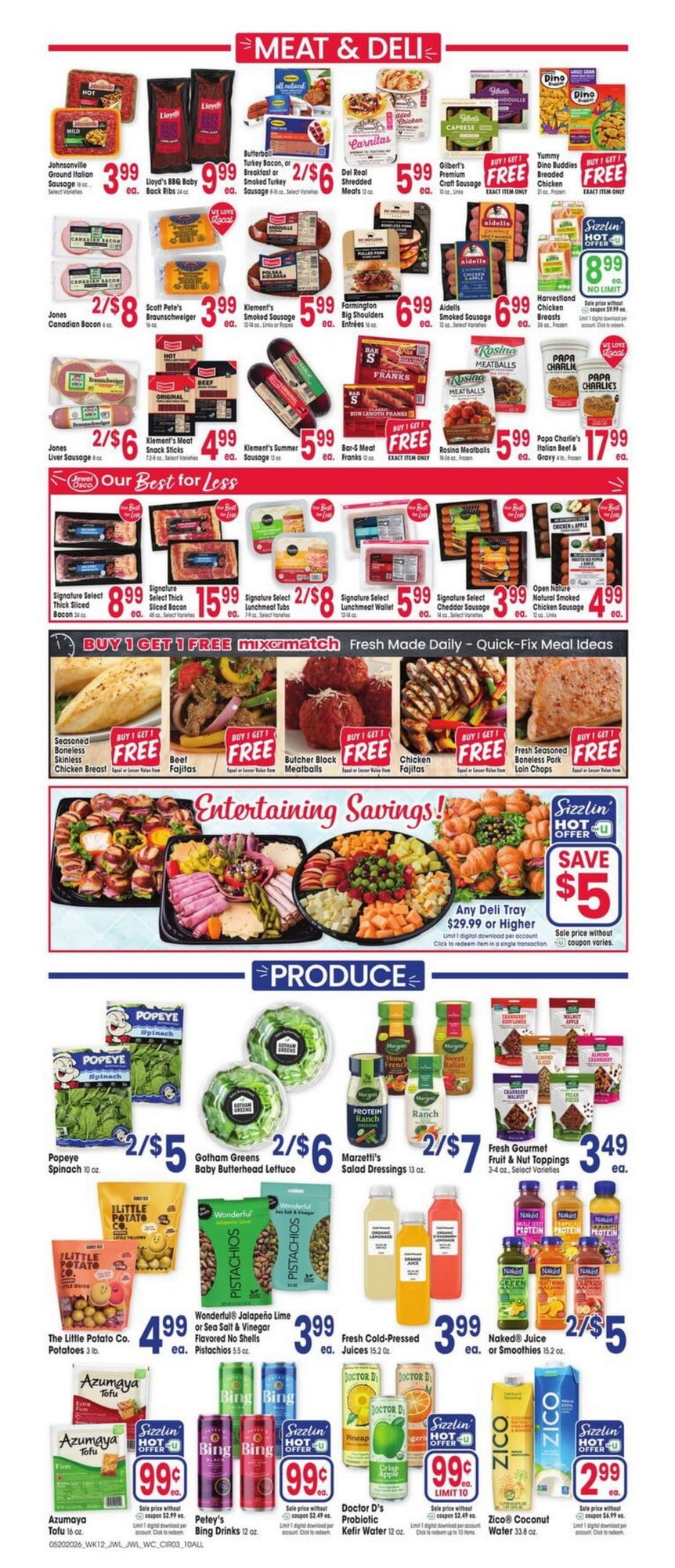 Jewel Osco Weekly Ad May 20 – May 26, 2026 (Memorial Day Promotion ...