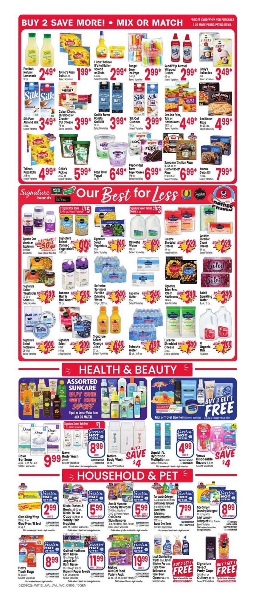 Jewel Osco Weekly Ad May 20 – May 26, 2026 (Memorial Day Promotion ...