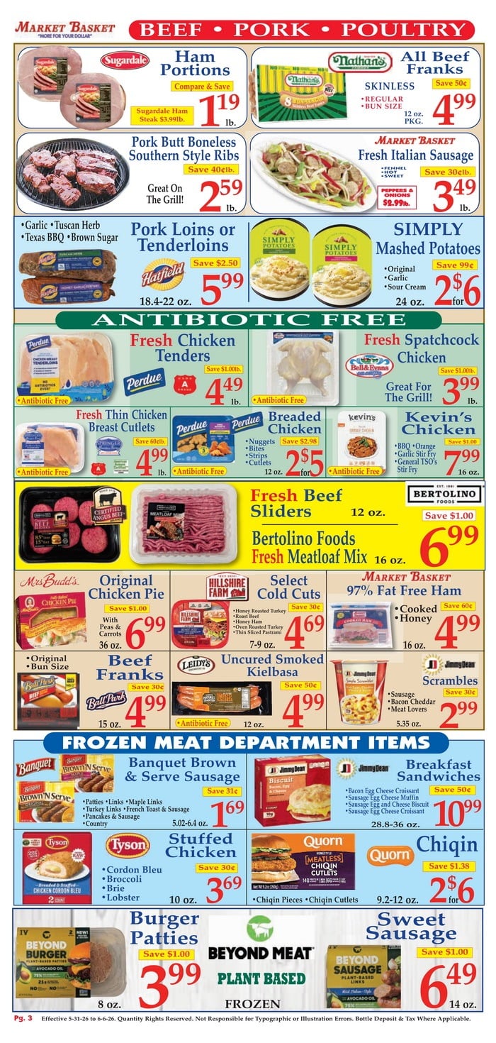Market Basket Weekly Ad May 31 – Jun 06, 2026