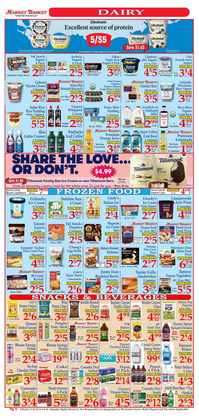 Market Basket Weekly Ad May 31 – Jun 06, 2026