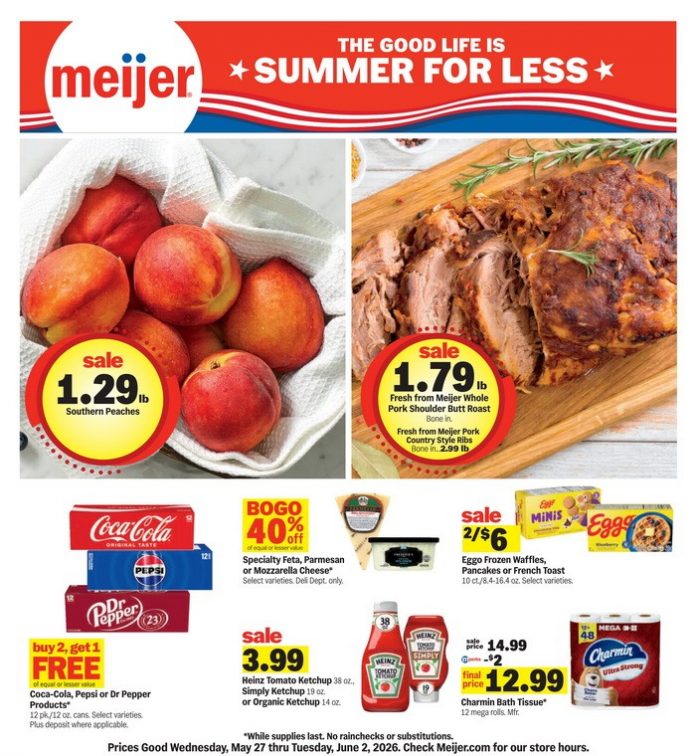 Meijer Weekly Ad May 27 – Jun 02, 2026