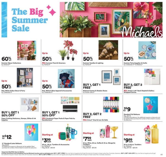 Michaels Weekly Ad May 17 – May 23, 2026