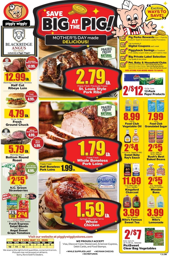 Piggly Wiggly Weekly Ad May 06 – May 12, 2026 (Mother's Day Promotion ...