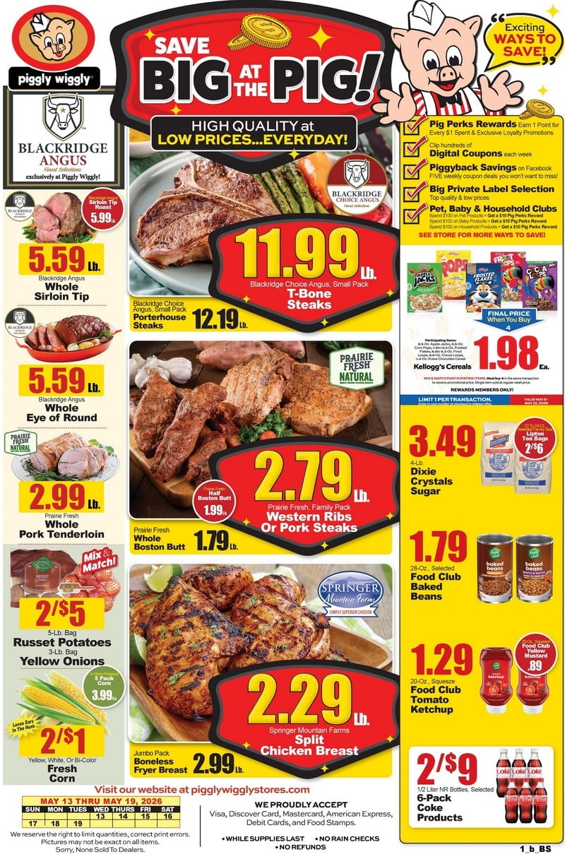 Piggly Wiggly Weekly Ad May 13 – May 19, 2026