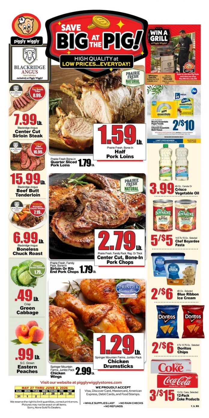 Piggly Wiggly Weekly Ad May 27 – Jun 02, 2026