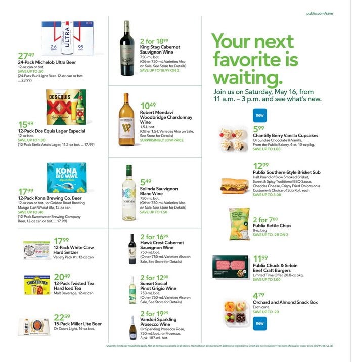 Publix Weekly Ad May 13 – May 19, 2026