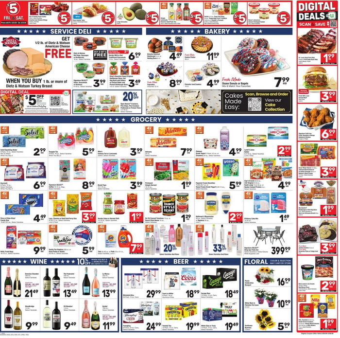 Randalls Weekly Ad May 20 – May 26, 2026 (Memorial Day Promotion Included)