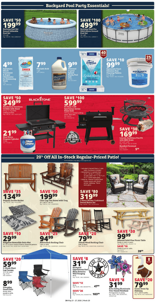 Rural King Weekly Ad May 21 – May 27, 2026 (Memorial Day Promotion ...