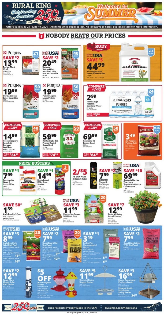 Rural King Weekly Ad May 28 – Jun 10, 2026