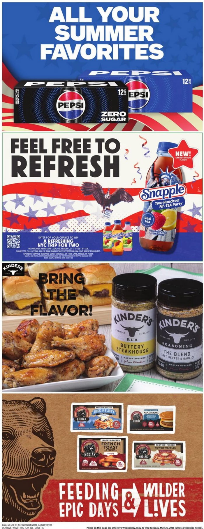 Safeway Weekly Ad May 20 – May 26, 2026 (Memorial Day Promotion Included)