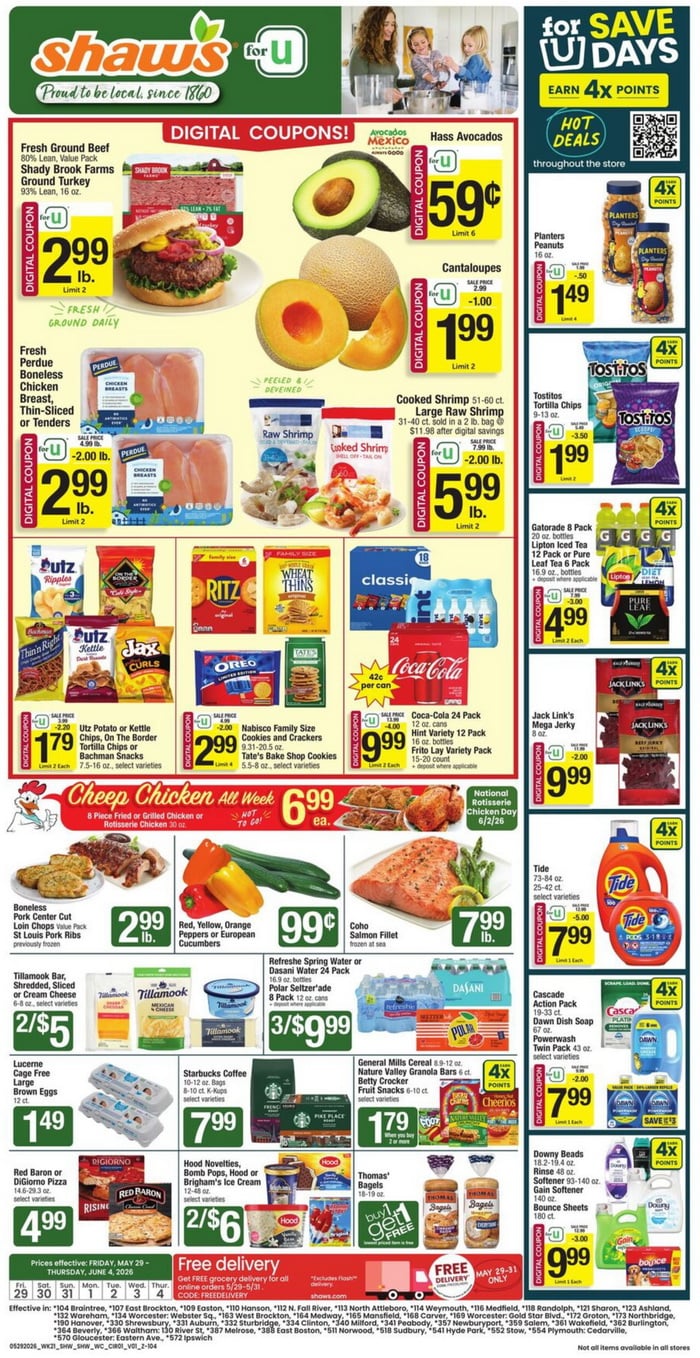 Shaw's Weekly Ad May 29 – Jun 04, 2026