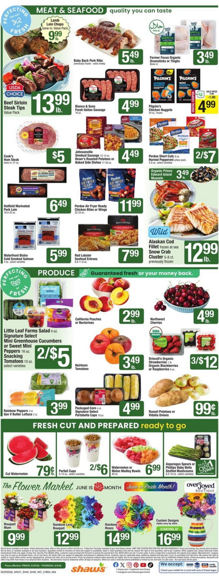 Shaw's Weekly Ad May 29 – Jun 04, 2026